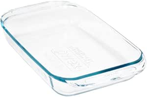Amazon.com: Pyrex Grip-Rite 2-Quart Oblong Baking Dish, Clear: Home ...