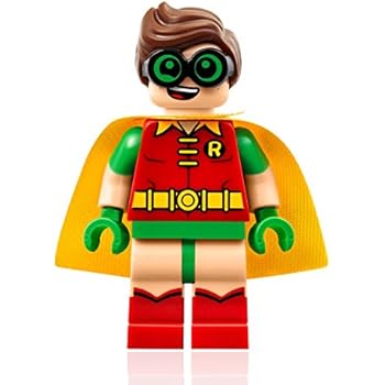 Amazon.com: LEGO DC Comics Super Heroes Batman Minifigure - Robin (Red ...