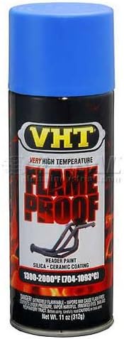Vht Extreme High Temperature Coating Flat Blue 11 Oz. Aerosol - Lot of ...