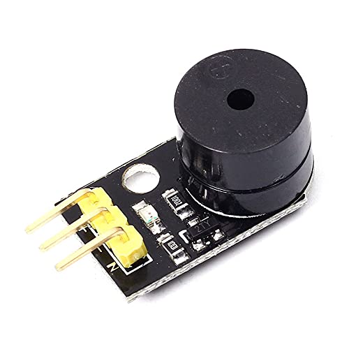 for Arduino Passive Buzzer Digital Module DC 3-5V Active Buzzer Module Audible Visual Alarm ...