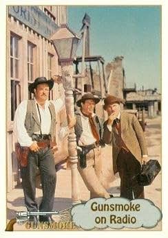 Gunsmoke Radio Show trading card William Conrad Parley Bear Howard ...