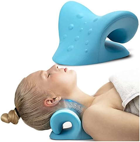 TAME Neck Stretcher Cervical Traction Device,Neck and Shoulder Relaxer ...