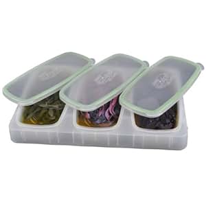 Berkley Gulp Bait Management Container, Large, 3-Pack, Bait Storage ...