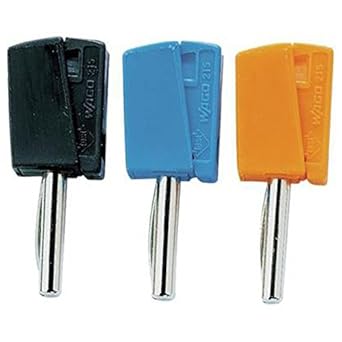 WAGO 215-211 BANANA PLUG, 20A, CAGE CLAMP (1 piece): Electronic ...