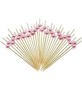 Amazon.com: Minisland Multicolor Rose Flower Fancy Toothpicks for ...