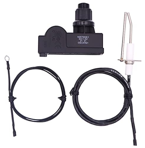 METER STAR Fire Pit Igniter Kit, Push Button Ignition Kit for Fire Pit ...