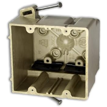 Allied Moulded H1098=N Single Gang Fiberglass Box - Electrical Boxes ...
