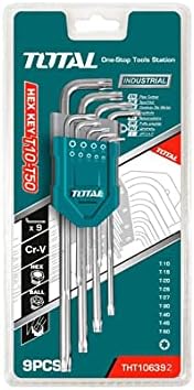 Total Torx Key Set - 9 Pieces - Tht106392 price in Egypt | Amazon Egypt ...