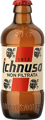 Birra Ichnusa Non Filtrata 5 vol. in bottiglia 33cl Cartone 24 ...