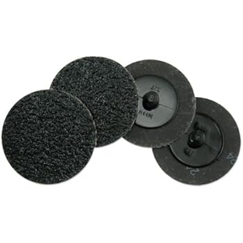 Neiko Roloc Type 2-Inch Silicon Carbide Sanding Disc, 120 Grit, 25 ...