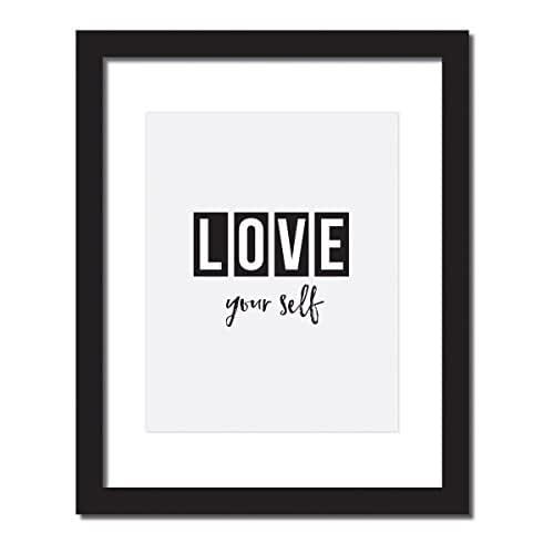 Amazon.com: Self Love poster, Love Yourself, Inspirational Quote Print ...