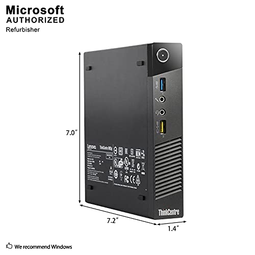 Lenovo Thinkcentre M93 Tiny Desktop, Intel Core i5-4670T 2,3 GHz, 16 GB ...