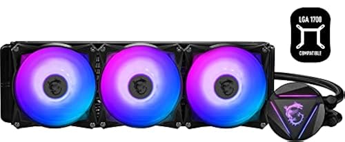 MSI MAG CoreLiquid 360R V2 - AIO ARGB CPU Liquid Cooler - Rotating Cap ...