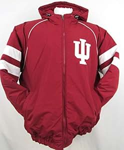 Amazon.com : NCAA Indiana University Hoosiers Mens Full Zip Hooded ...