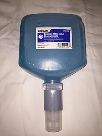 Ecolab Advanced Antibacterial Clean & Smooth Liquid Hand Soap- 1250 ML ...