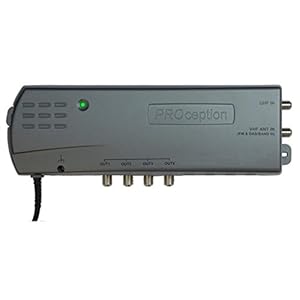 Proception 4 way Professional Indoor Sky TV And Aerial: Amazon.co.uk ...