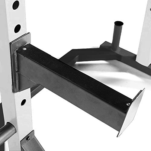 CAP Barbell FM-8000F Deluxe Power Rack, White | Pricepulse