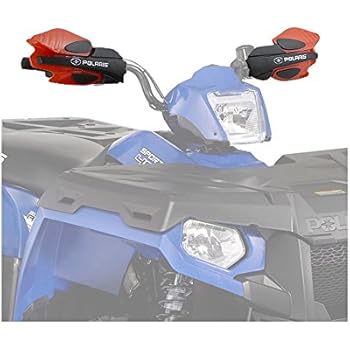 Amazon.com: Polaris Snowmobile White Handguard. 2876883: Automotive