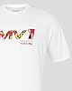 Red Bull Racing F1 Max Verstappen Pop Art Oversized T-Shirt White in ...