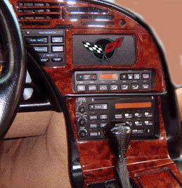 Amazon.com: CHEVROLET CHEVY CORVETTE C-4 C4 C 4 INTERIOR BURL WOOD DASH ...
