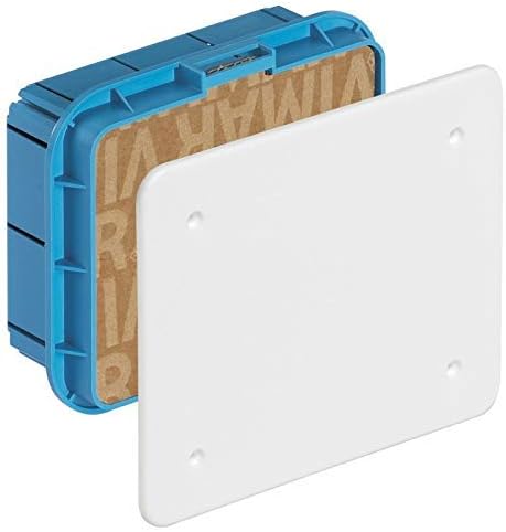 VIMAR Built-in Wiring Junction Box with Lid and Screws 116 x 92 x 50 mm ...