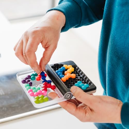 SmartGames IQ Six Pro Travel Game for Kids and Adults, a Skill-Building Brain Game - Brain ...