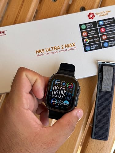 سعر hk 9 Ultra 2 MAX Smart Watch support Live album Photos Preview ...