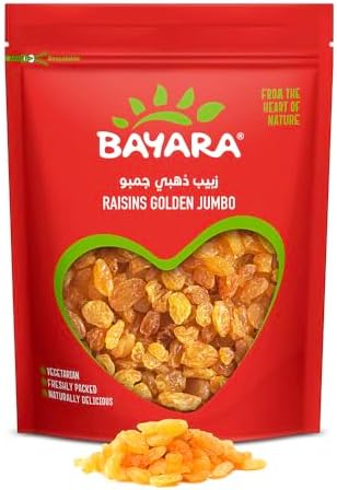 Bayara Raisins Golden Jumbo, 400 gm (Pack Of 1) price in UAE | Amazon UAE | supermarket kanbkam