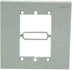 Panduit MIWBAEI 2-Gang Electric In-Wall Box Adapter, Ivory - Plug ...