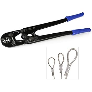 24'' Swaging Tool Hand Crimping Tool for Wire Rope Aircraft Cable 1/16 ...
