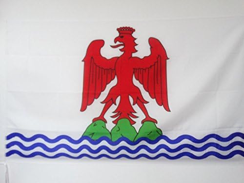 AZ FLAG Drapeau Comté de Nice 150x90cm - Drapeau niçois 90 x 150 cm ...