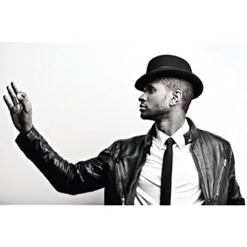 Amazon.com: Usher (In White) Music Poster Print: Posters & Prints