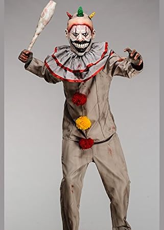 American Horror Story Twisty The Clown Costume with Deluxe Mask Small ...