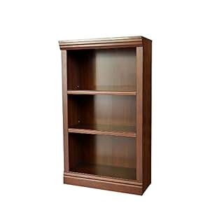 Amazon.com: 3-Shelf Decorative Bookcase in Dark Brown: Kitchen & Dining