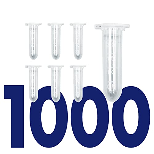 Kashi Scientific 2mL Microcentrifuge Tube with Snap Cap [1000/Pack] 2 ...