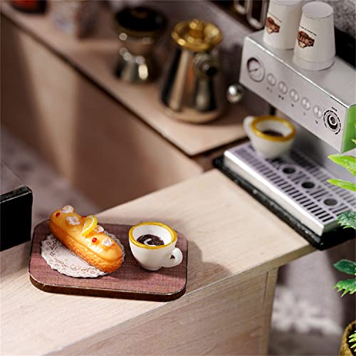 Flever Dollhouse Miniature DIY House Kit Creative Room with Furniture ...