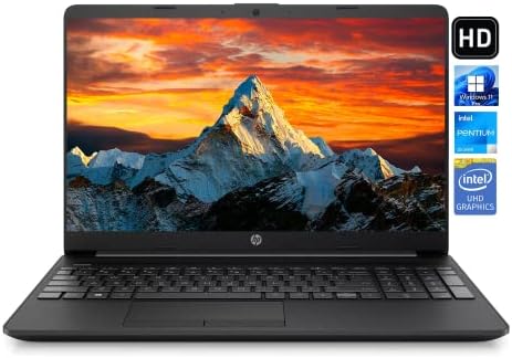 HP [Windows 11 Pro] Business Laptop, 15.6 HD Display, Intel Pentium ...