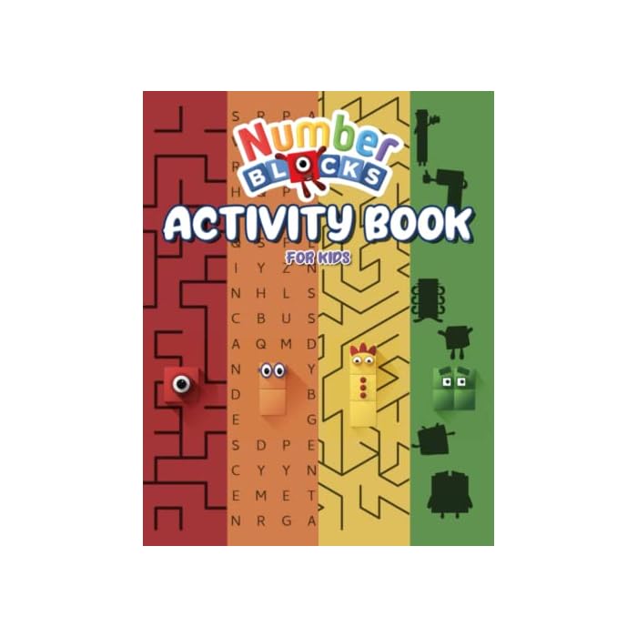 Buy Numberblocks Activity Book For Kids: A Great Book Is A Combination ...