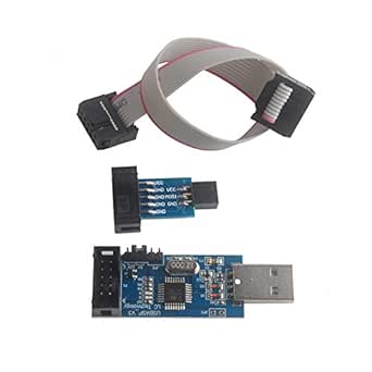 Amazon.com: for ATMEL 51 AVR USB ISP ASP Microcontroller Programmer ...