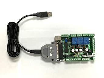 6-Axis Motion Control Board with Relay and Spindle Control, UC100 USB ...