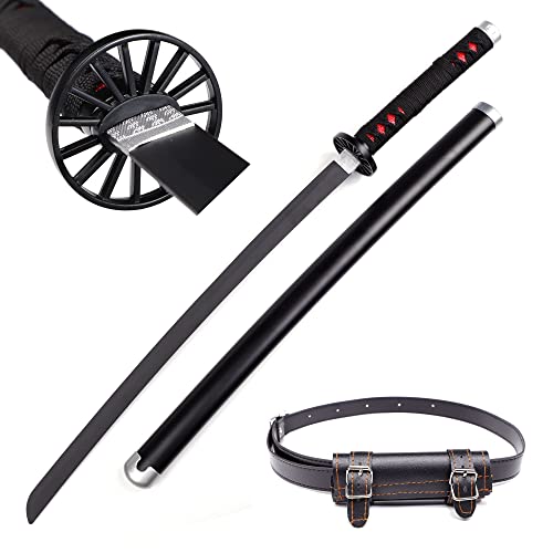 Hejiu Handmade Katana Anime Cosplay Sword, Real Katana Demon Slayer ...