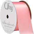 Amazon.com: Berwick Offray Wide Double Face Satin Ribbon, Light Pink, 1 ...