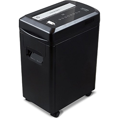 Heavy Duty 12-Sheet Micro-Cut Paper Credit Card Shredder with Pull-Out ...