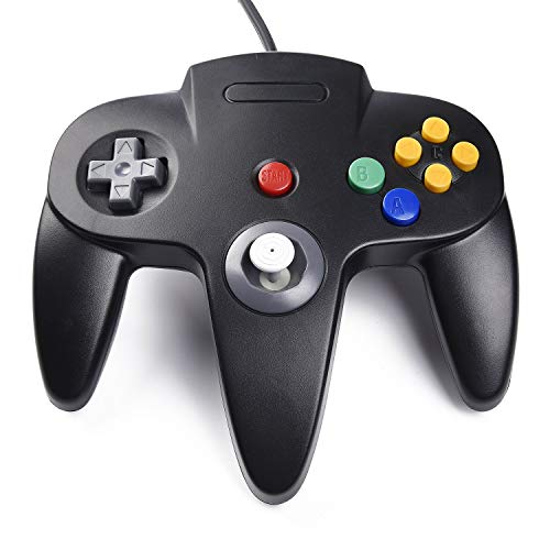 Classic N64 Controller, SAFFUN N64 Wired USB PC Game pad Joystick, N64 ...