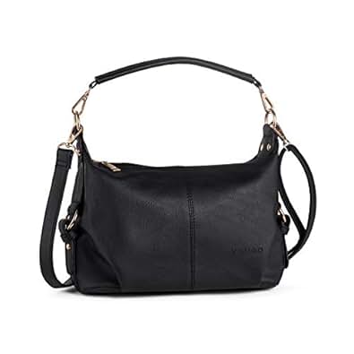 Amazon.com: Small Hobo Handbag for Women Top Handle Crossbody Bag PU ...