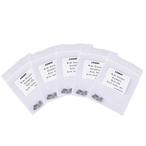 Buy AZDENT® Orthodontic Wide Brackets for First Molar,bondable,Roth 022 ...