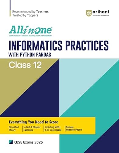 All In One Class 12th Informatics Practices for CBSE Exam 2024 (Hindi Edition) in Bahrain ...