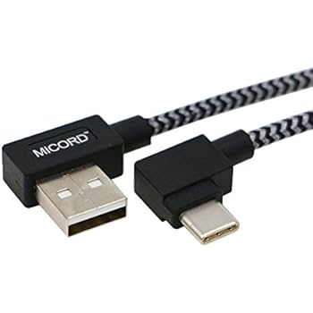 Amazon.com: Micord 3.3ft Right Angle Type C Cable, 90 Degree USB 3.1 ...