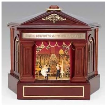 Amazon.com: Wood Theater Nutcracker Suite Music Box - Mr. Christmas ...