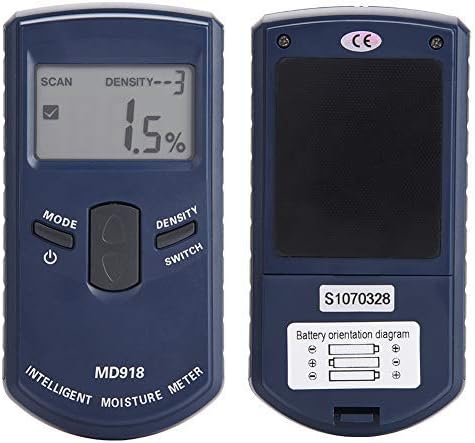 Moisture Meter Detector Damp Meter Digital Humidity Tester Hygrometer ...